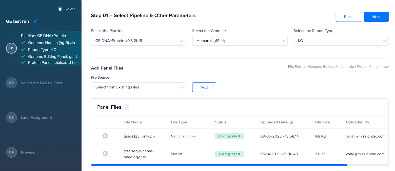 Tapestri Pipeline Genome Editing User Guide – Mission Bio Support Center